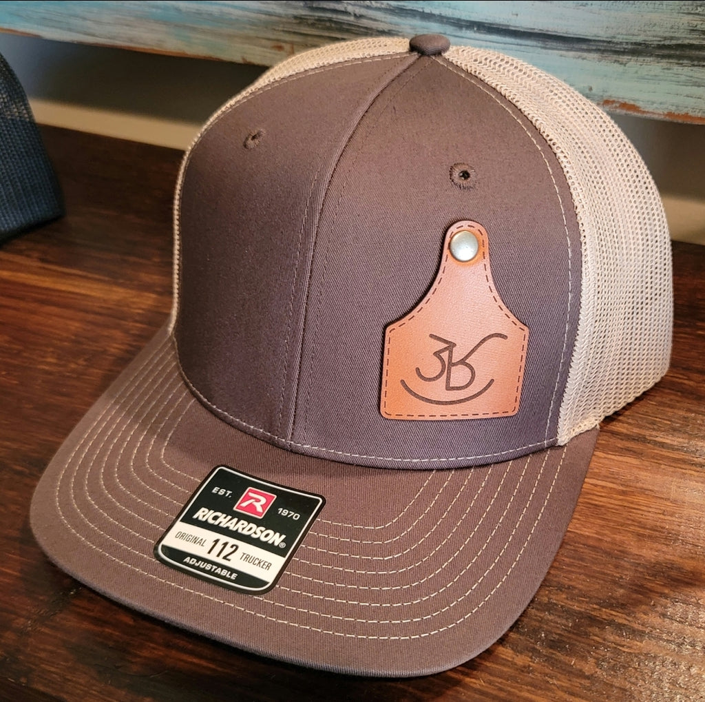3R ear tag hat – Rowdy Roughneck Ranch LLC
